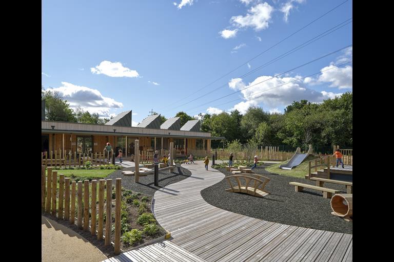 In pictures: FCBStudios unveils net zero timber nursery for ...
